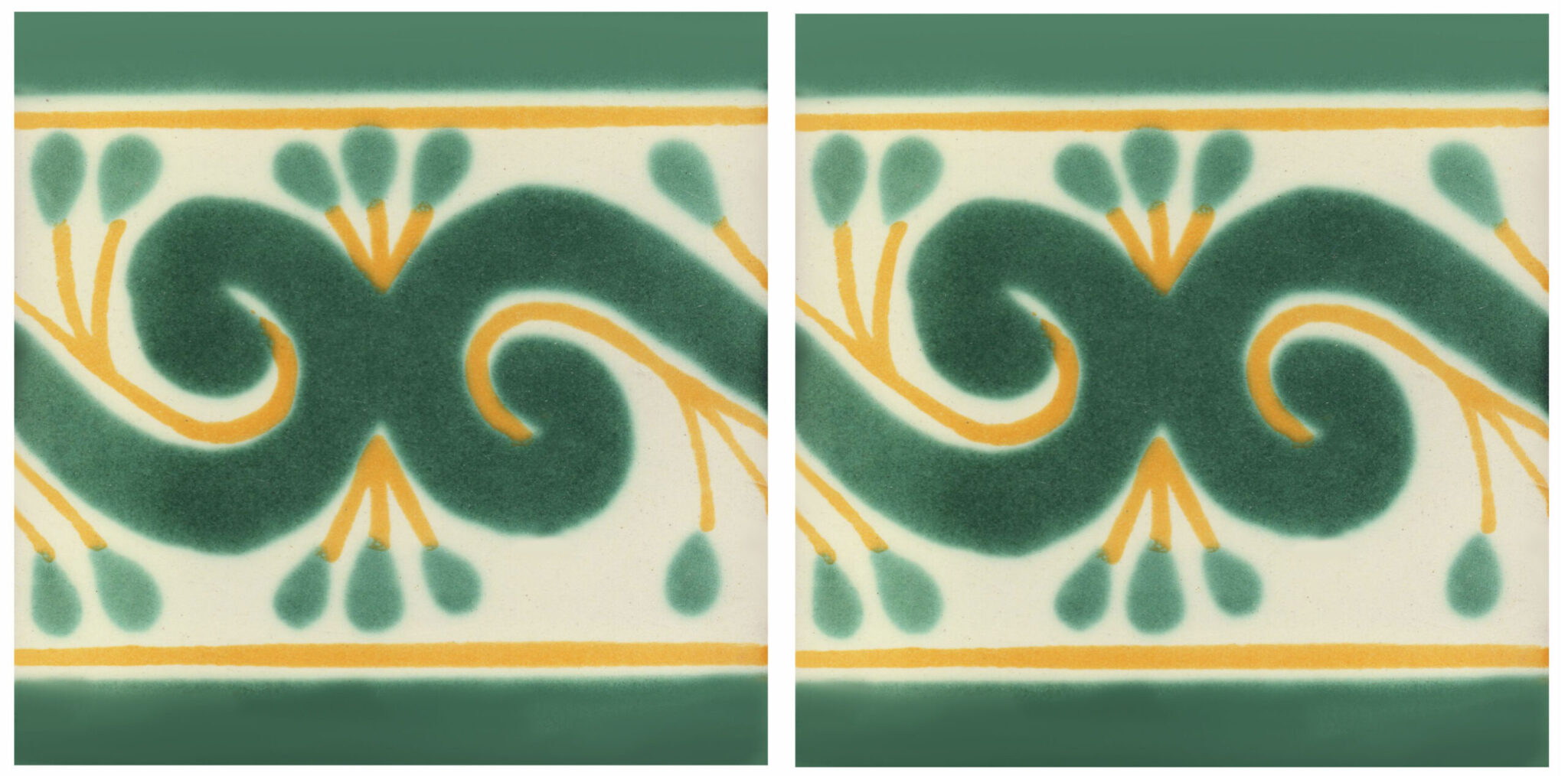 Mexican Talavera Border Tile Cuauhtemoc – Casa Castillo