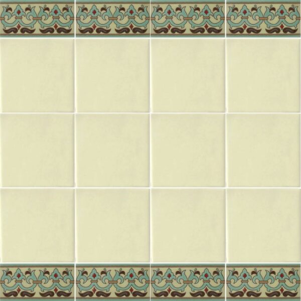 Ceramic High Relief Cenefa Tile Santander – Casa Castillo