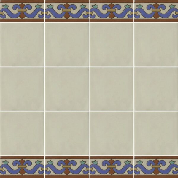 Ceramic High Relief Cenefa Tile Bilbao – Casa Castillo